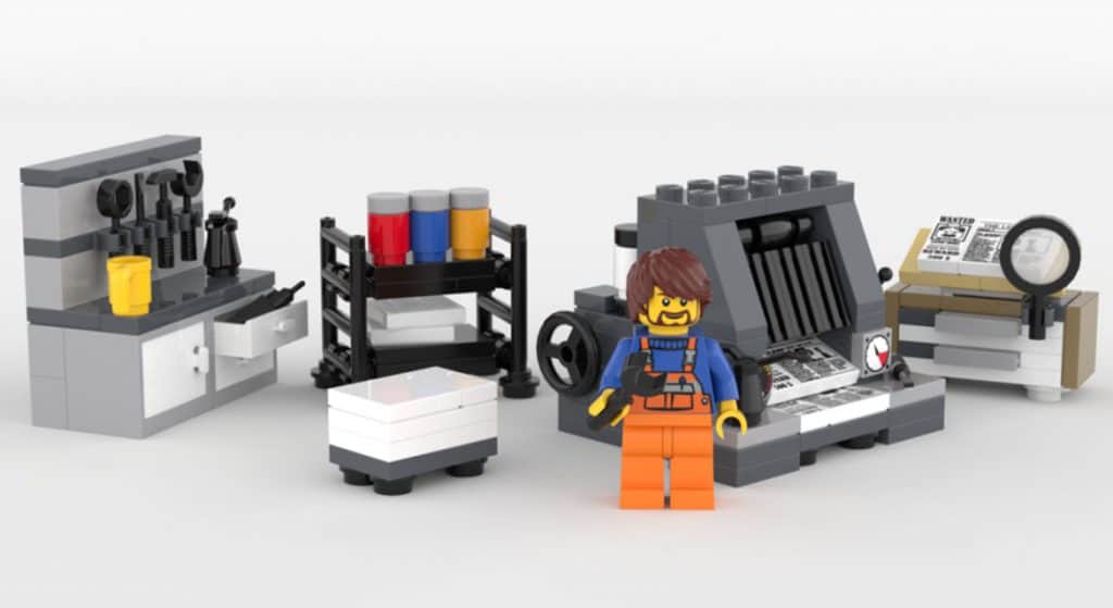 EGP Love This Lego Printing Press - Eagle Graphics Printers Ltd